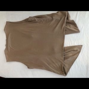 Cache | Tops | Cache Tan Bead Embellished Vest | Poshmark